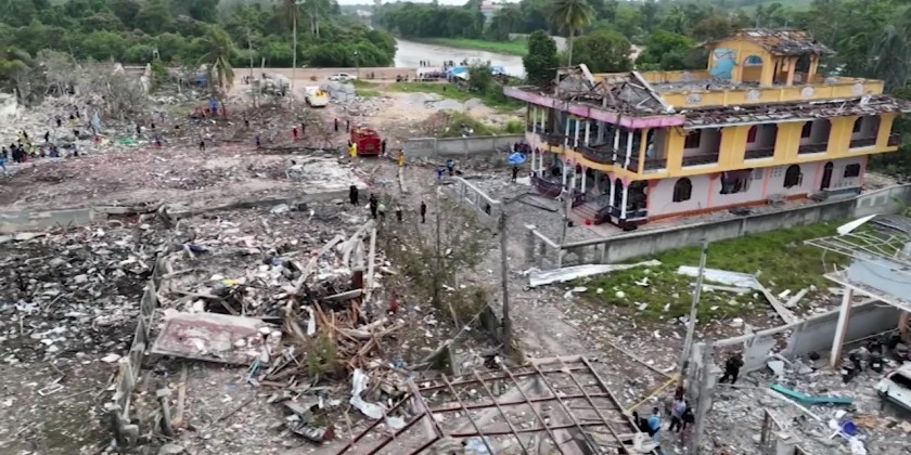 Authorities seized about a ton of fireworks | Myanmar International TV